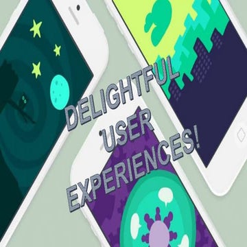 Creating delightful user experiences | PPT