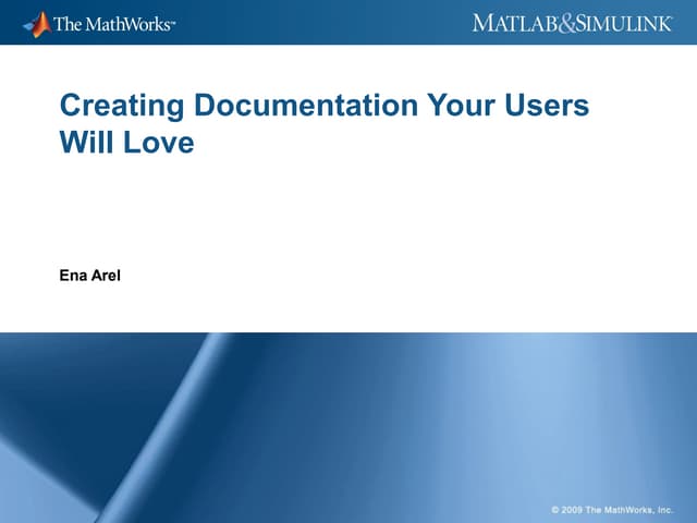 Creating Documentation Your Users Will Love | PPT Creating Documentation Your Users Will Love | PPT