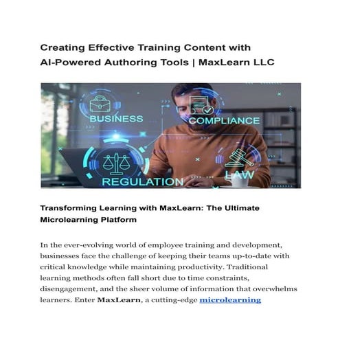 Creating Effective Training Content with AI-Powered Authoring Tools _ MaxLearn LLC.pdf
