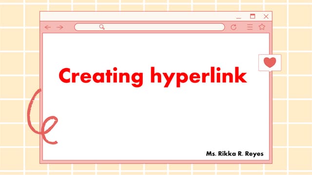 Creating hyperlink.pptx Creating hyperlink.pptx