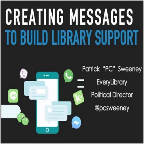 Creating messages to build library support | PPT