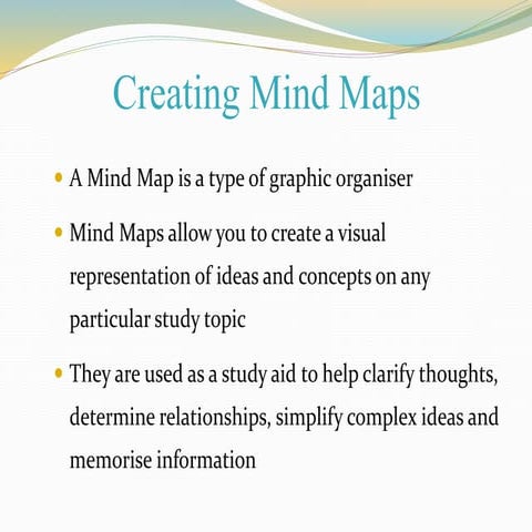 Creating mind maps | PPTX