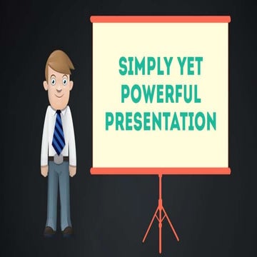 Creating Powerful yet Professional Presentation | PPTX