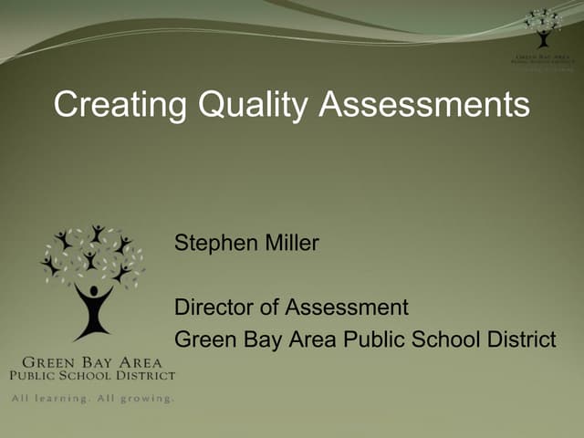 GRASP PERFORMANCE ASSESSMENT | PPTX