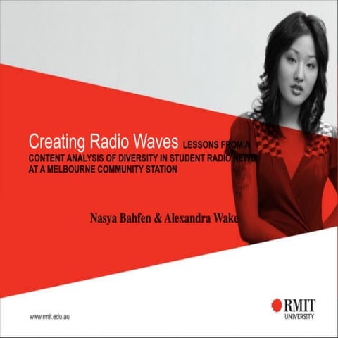 Creating radio waves jeaa 2010 draft presentation | PPT