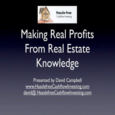 Making Real Profits from Real Estate Knowledge Webinar | KEY