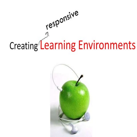 Creating Responsive Learning Environments | PDF