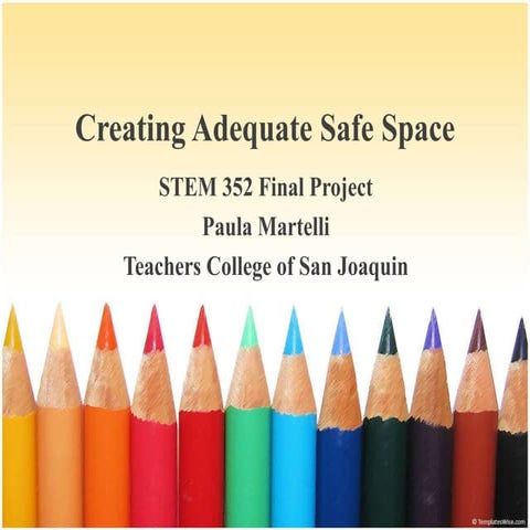 Creating Safe Space | PPTX