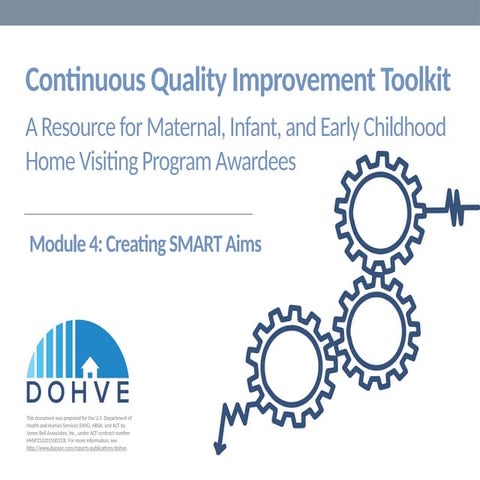 Creating SMART Aims S in quality improvement.pptx