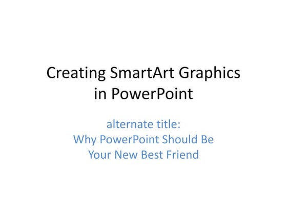 Smart art examples | PPTX