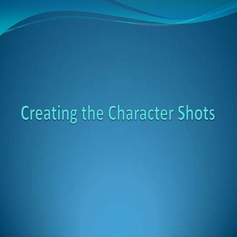 Creating the credits | PPTX