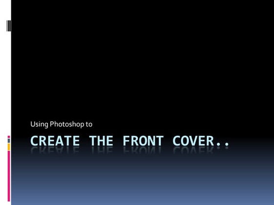 Magazine Cover Screenshots - Final Draft of Cover | PPT