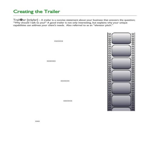 Creating The Trailer | DOC