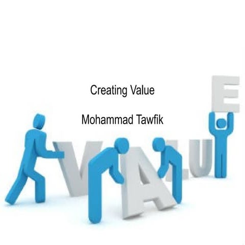 Creating Value for Entrepreneurs | PDF | Business | Business and Finance