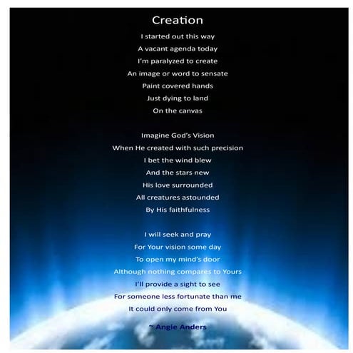 Creation | PDF | Spirituality | Religion & Spirituality