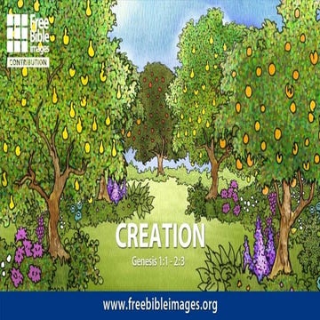 Days of Creation (Genesis 1) | PPT