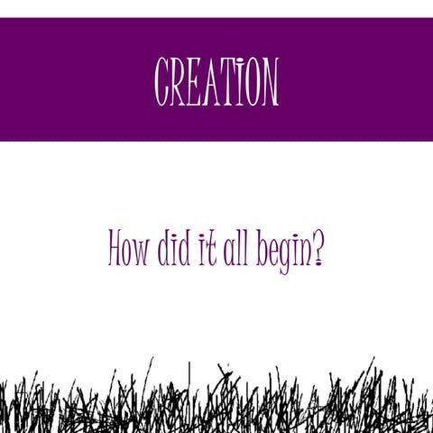 Creation of the Earth | PPT