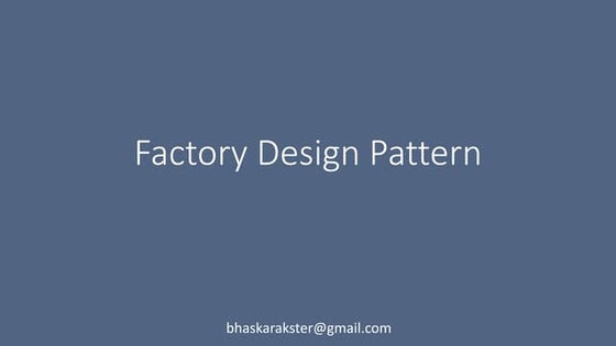 Creational builder design_pattern | PPT Creational builder design_pattern | PPT