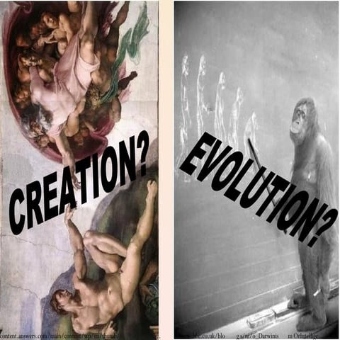 Creationism vs evolution | PPTX