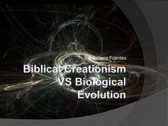 Creationism Vs Evolution | PPT