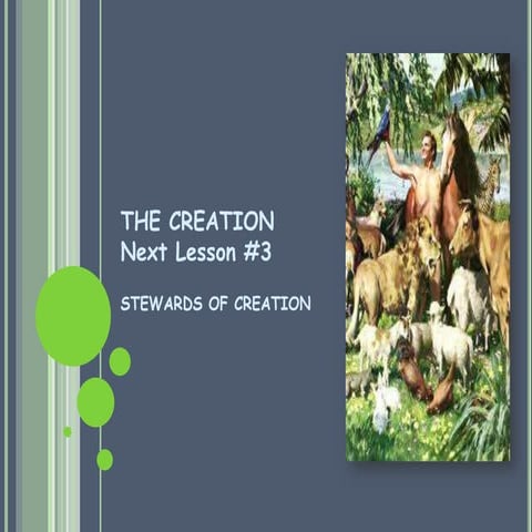 Creation lesson #3 | PPTX
