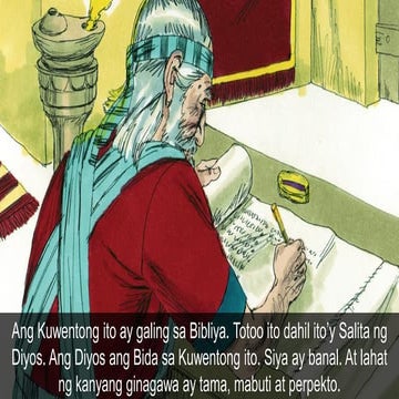 Creation to Christ Story (Tagalog) | PDF