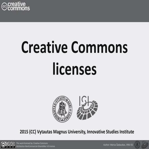 Creative Commons in the Classroom | PPT