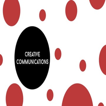 Creative communication | PPT