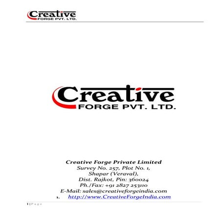 Steel Forging, Automobile Component Forging in India | PDF