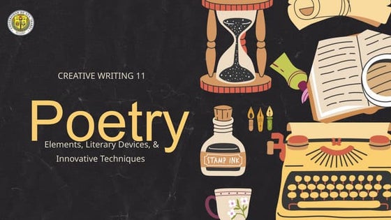 Grade 7 Types of Poetry, ELements of Poetry and Purpose of the Author ...