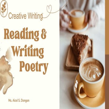 Creative Writing Module 2: The sensory Experience. pptx | PPTX