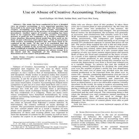 Creative accounting | PDF