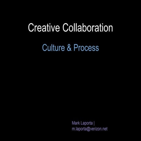 Creative collaboration | PDF