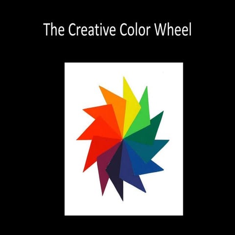 Creative Color Wheel | PPTX