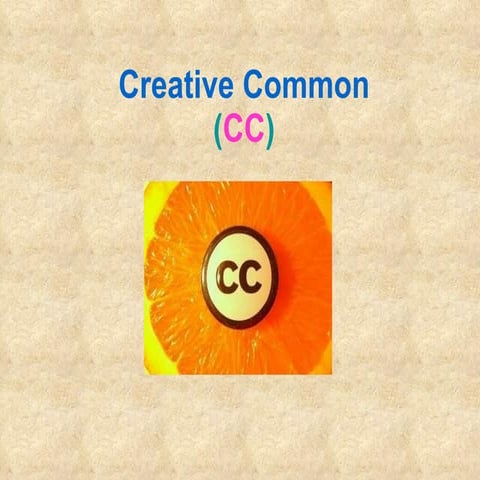 Creative common | PPT