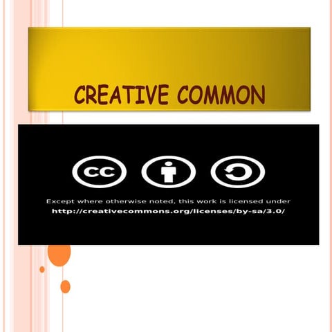 Creative common | PPT