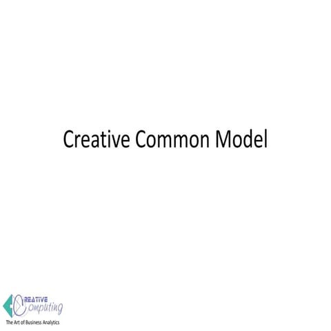 Creative common model | PPT