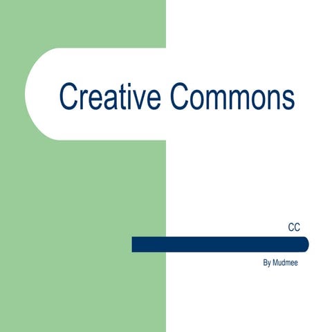 Creative commons | PPT