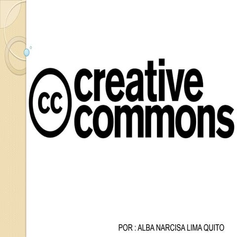 Creative commons | PPTX