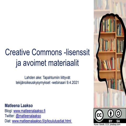 Tekijänoikeus, Creative Commons | PDF