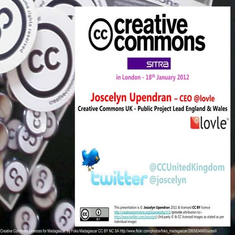 Joscelyn Upendran: What is Creative Commons and How the Education ...