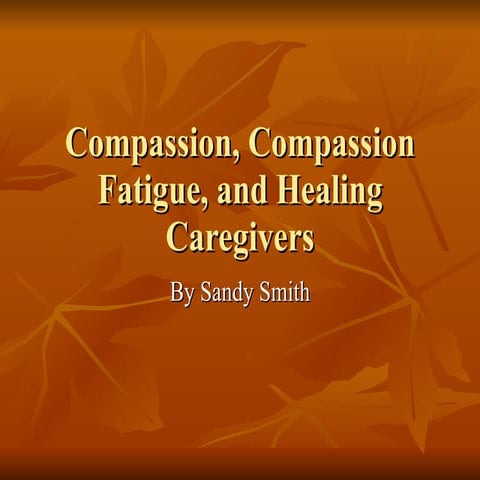Creative compassion | PPT