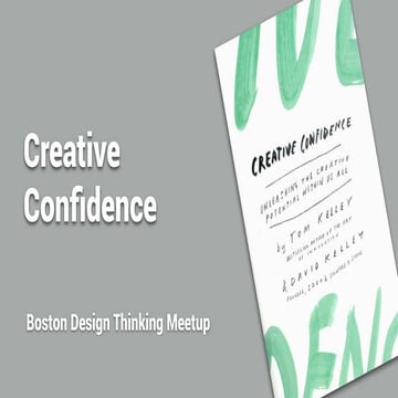 Creative Confidence | PDF | Hobbies & Interests
