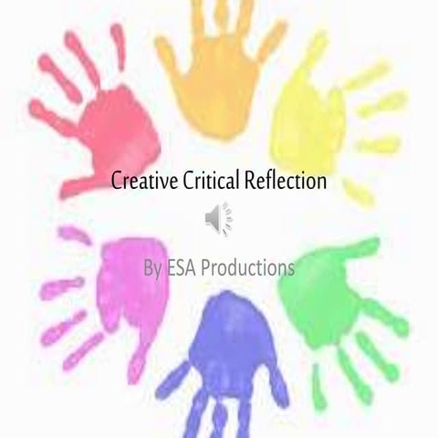 Creative critical reflection | PPTX
