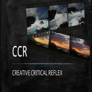 AS MEDIA STUDIES, CIE FINAL PORTFOLIO (CCR.) | PPTX