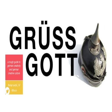 German Creative Culture and Creativity in Germany | PPT