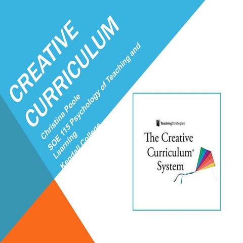 Creative Curriculum | PPTX