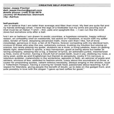 Creative CV fischer | PDF