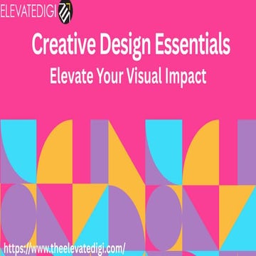 Creative Design Essential -Elevate Your Visual Impact | PDF