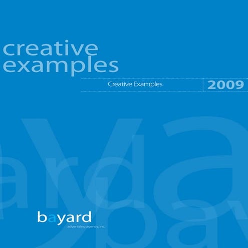 Creative Examples | PDF